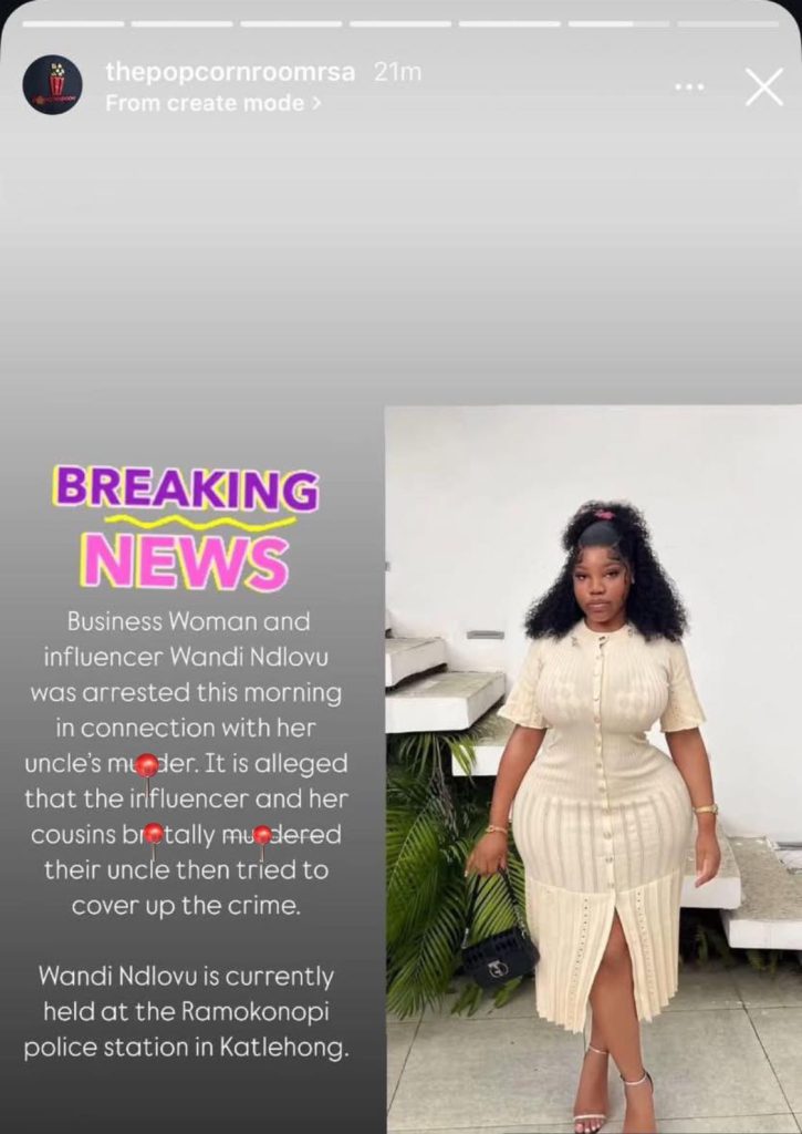 Wait a Minute! Wandi Ndlovu Arrested – But Why?! 😱 Wandi Ndlovu ...
