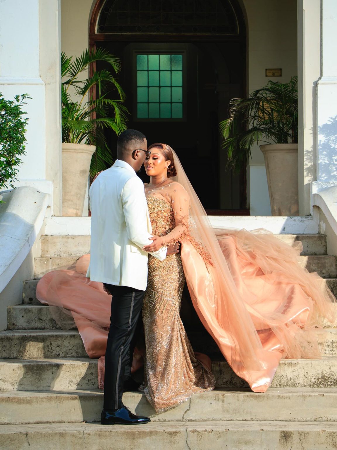 Skeem Saam’s Samukele Mkhize Looks Breathtaking at Her Wedding Celebration