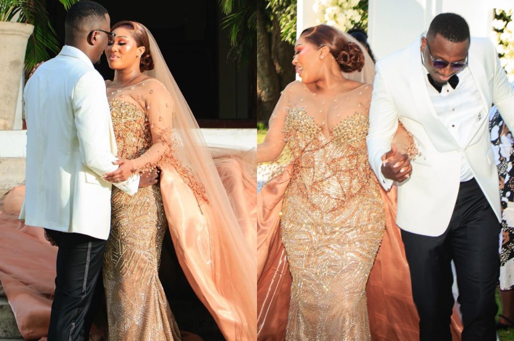 Skeem Saam’s Samukele Mkhize Looks Breathtaking at Her Wedding Celebration